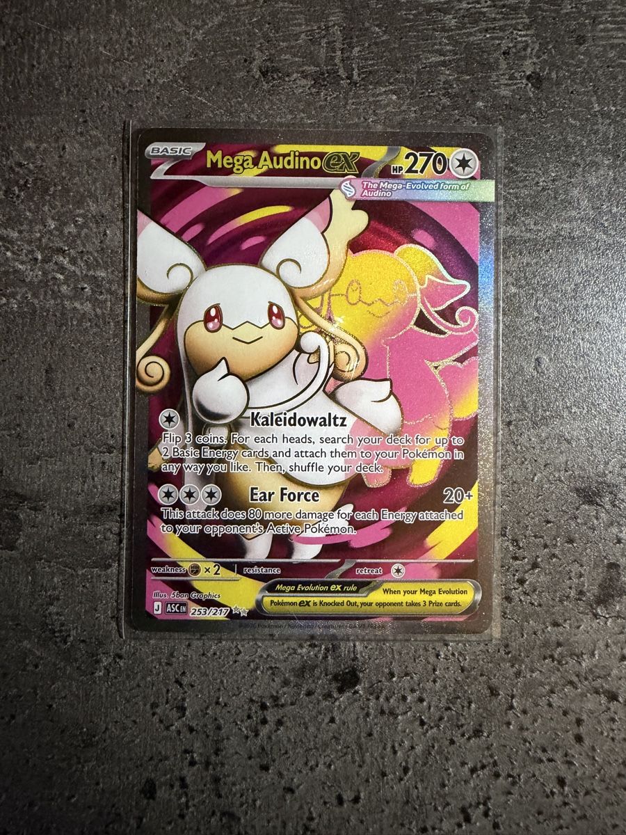 Mega Audino eX 253/217 EN Pokémon Ascended Heroes (Neu (gemäss ...