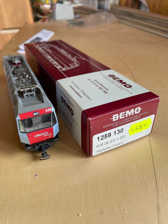 Bemo Glacier Express, Lok und 6 Wagen, H0m (Gebraucht) in Oberkulm für CHF 799 – mit Lieferung ...