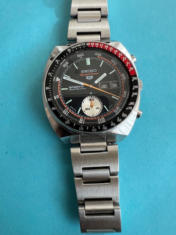 MONTRES CHRONOGRAPHE AUTOMATIQUE SEIKO Speed-Timer SPORTS W7 (Gebraucht) in Vevey für CHF 495 ...