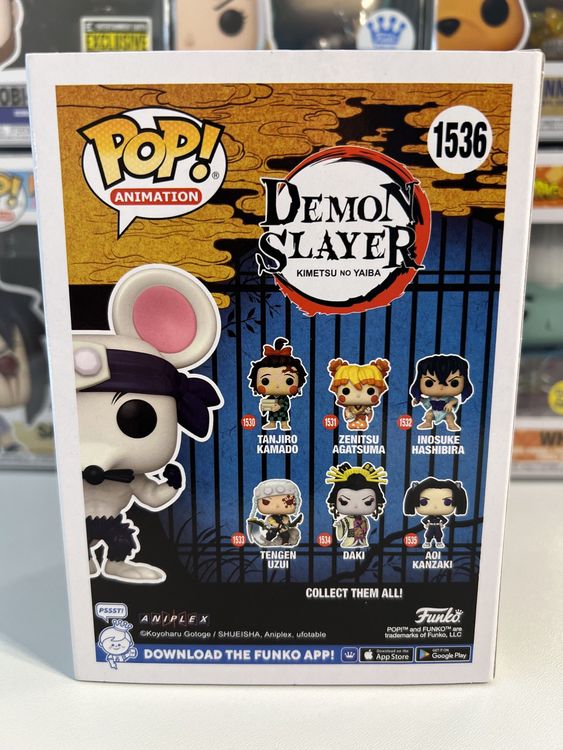 Funko POP! Animation Demon Slayer Muscle Mouse Limitée (Neu und ...