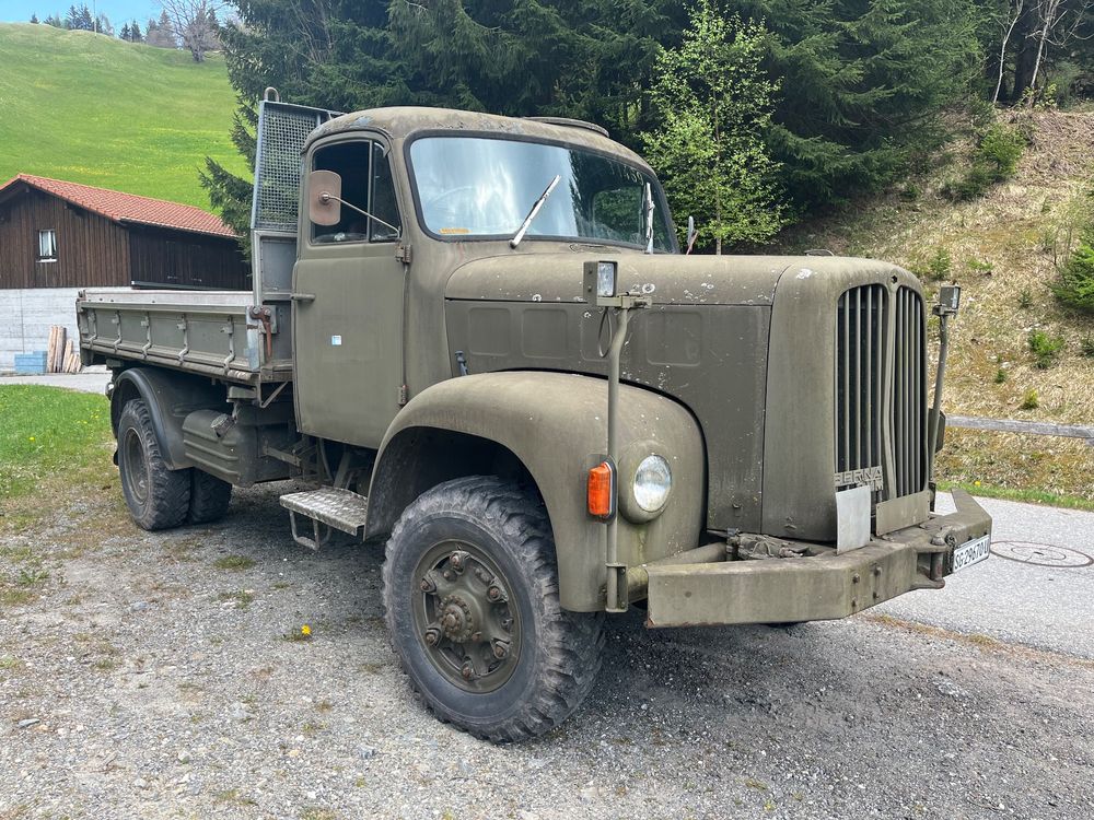 Saurer / Berna 2DM Dreiseitenkipper Nencki Armee (Gebraucht) in ...