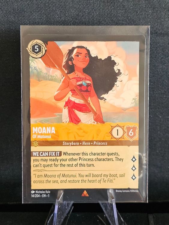 Disney Lorcana Maona Of Motunui Rare (Neu (gemäss Beschreibung)) in ...