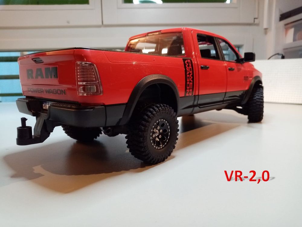 RAM2500 Power4x4Modell mit Aluminium Rädern, umgebaut auf RC | Kaufen auf Ricardo
