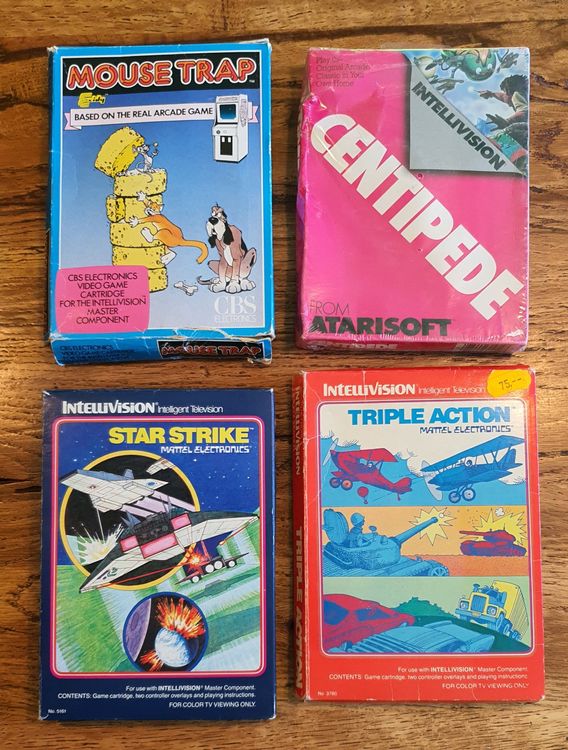 Intellivision Games / Mattel | Kaufen auf Ricardo