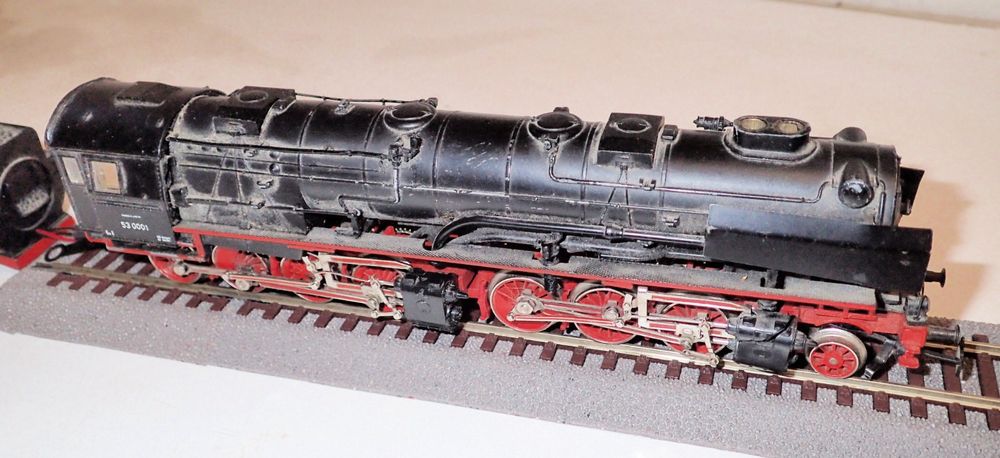 Märklin H0 - DR Dampflok BR 53 Borsig Mallet - für Bastler (Defekt) in ...