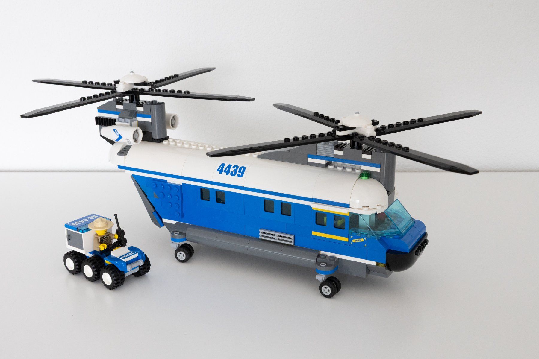 LEGO City 4439 Polizei Helikopter / Heavy-Duty Helicopter (Gebraucht ...
