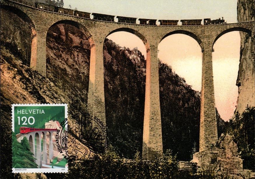 MK CH Sehenswürdigkeiten - Landwasserviadukt (Neu (gemäss Beschreibung)) in Dottikon für CHF 4.5 ...