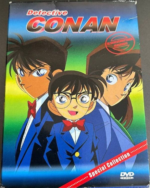 Detective Conan DVD Collection Vol.1-3 Anime Deutsch (Gebraucht) in ...
