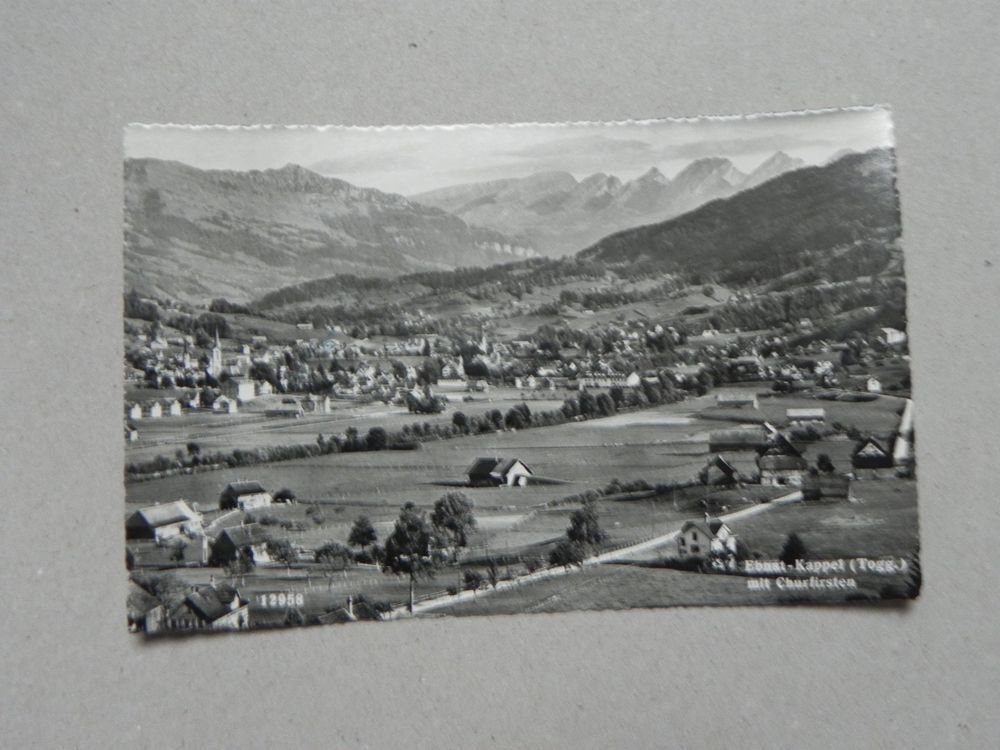 Ansichtskarte Karte Ebnat Kappel Toggenburg Sg St Gallen 194 Kaufen