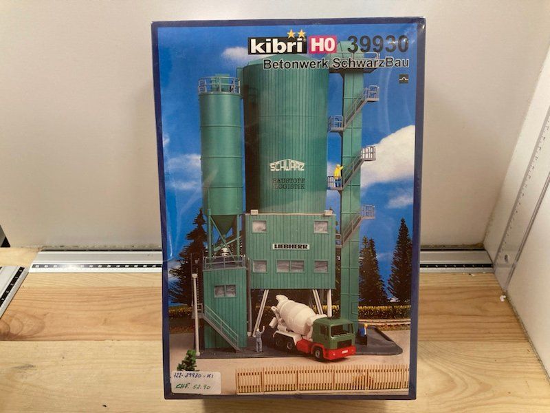 Kibri H0 39930 Betonwerk SchwarzBau (Neu und originalverpackt) in ...
