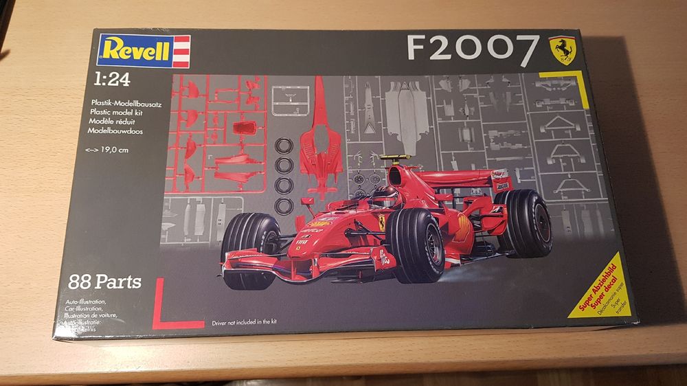 Ferrari F1 F2007 Revell 07252 Maßstab 1:24 Scale 1/24 | Kaufen auf Ricardo