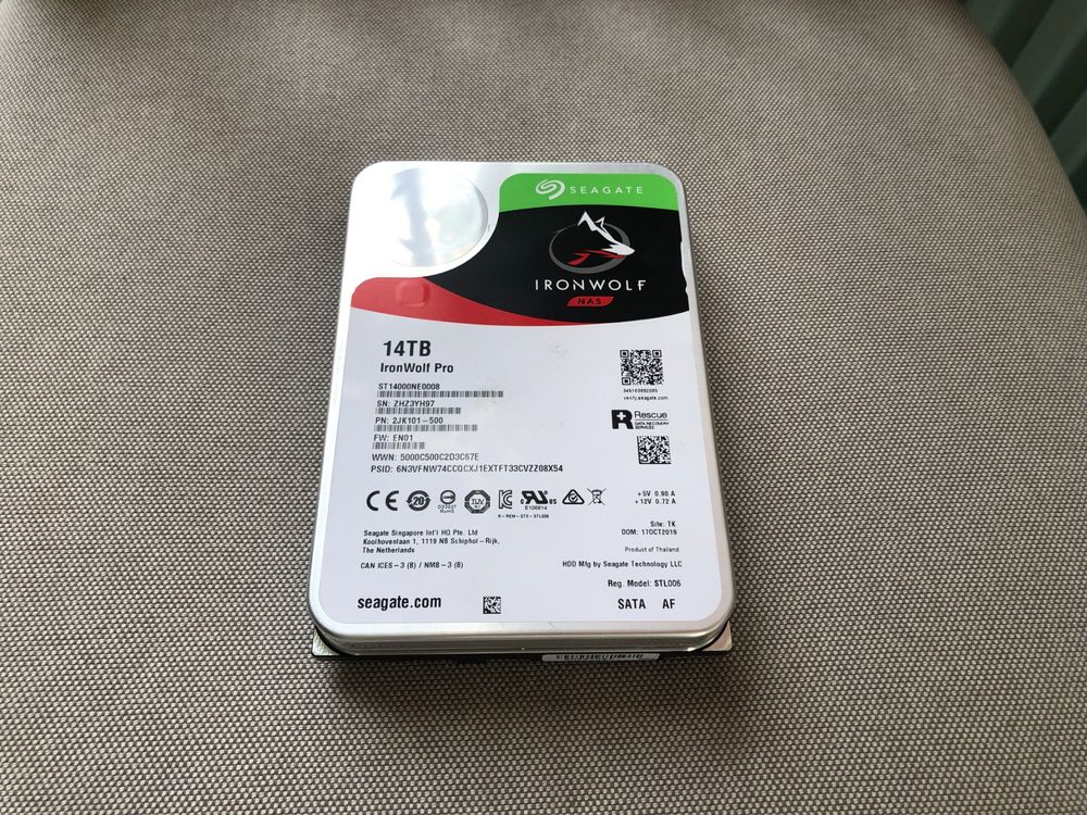 SEAGATE IronWolf Pro NAS HDD, 14TB, via CrystalDisk geprüft (Gebraucht) in Niederhasli für CHF ...