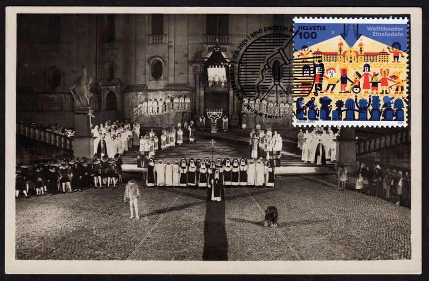 Maximumkarte Welttheater Einsiedeln - Antikes Unikat (Neu (gemäss Beschreibung)) in Dottikon für ...