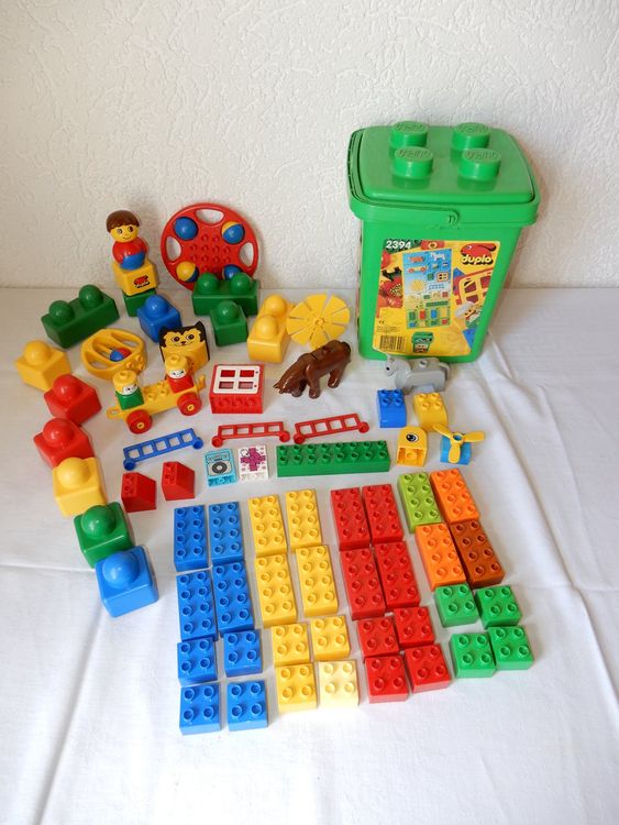 LEGO-DUPLO Box 2394 komplett und 17 Primo Teile (Gebraucht) in Senèdes ...