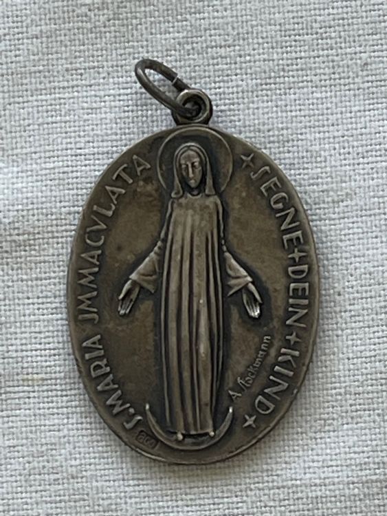 ANTIKER RELIGIÖSER ANHÄNGER MARIA UND JOSEF- A. STOCKMANN | Kaufen auf ...