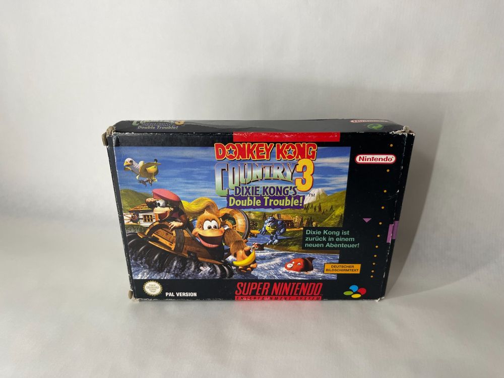 Super Nintendo Donkey Kong Country 3 inkl. OVP (Gebraucht) in Balgach ...