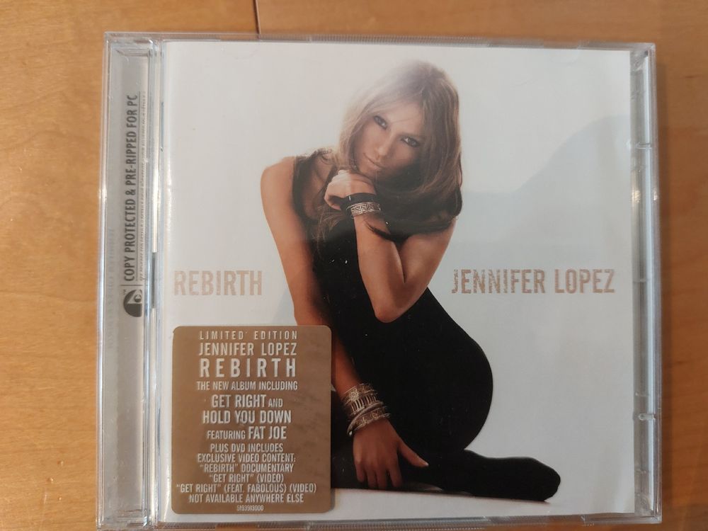 Jennifer Lopez - Rebirth (Limited Edition CD) | Kaufen auf Ricardo