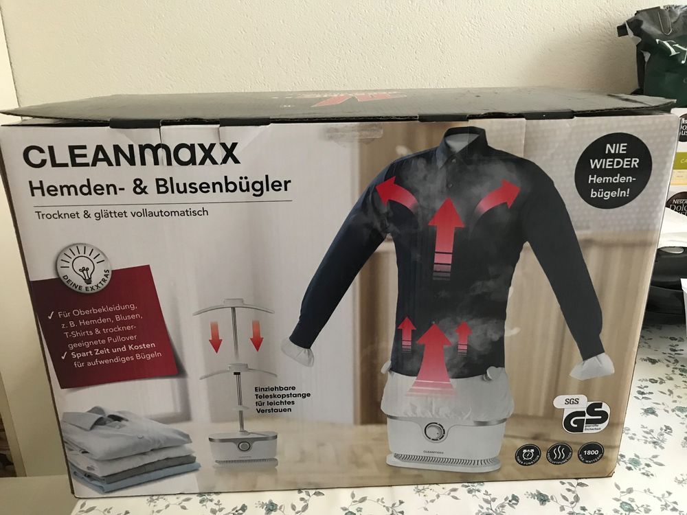 Cleanmaxx Hemden- und Blusenbügler | Kaufen auf Ricardo