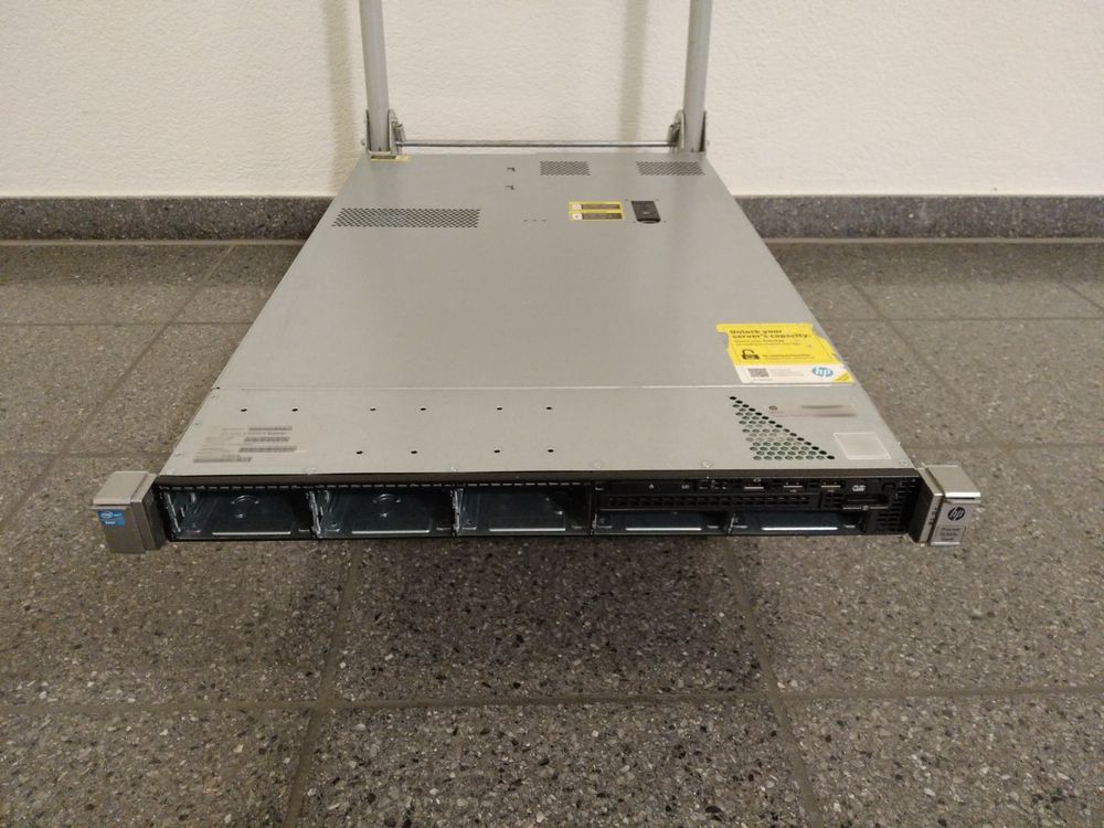 HP ProLiant DL360 Gen8 SERVER mit E5-2620 Prozessor iLo RAID (Gebraucht ...