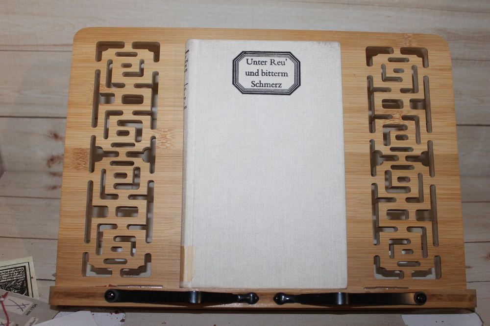 Unter Reu`und bitterm Schmerz - Gedichte über hist. Figuren (Gebraucht ...