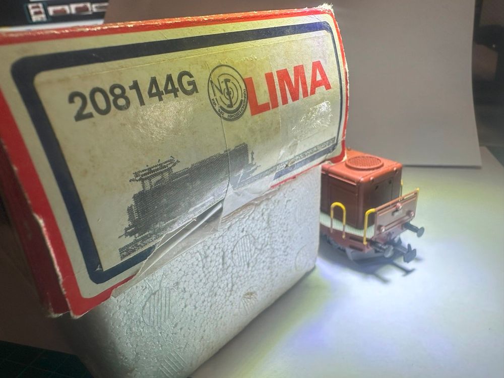 Lima H0 SBB Bm 4/4 Diesellok 208144G (braunrot) (Gebraucht) in ...