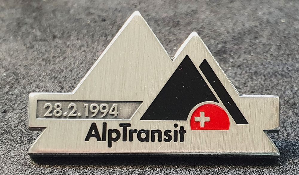 T876 - Pin 28.02.1994 Alp Transit Tunnel Zug Bahn Train (Gebraucht) in Reinach BL für CHF 2 ...
