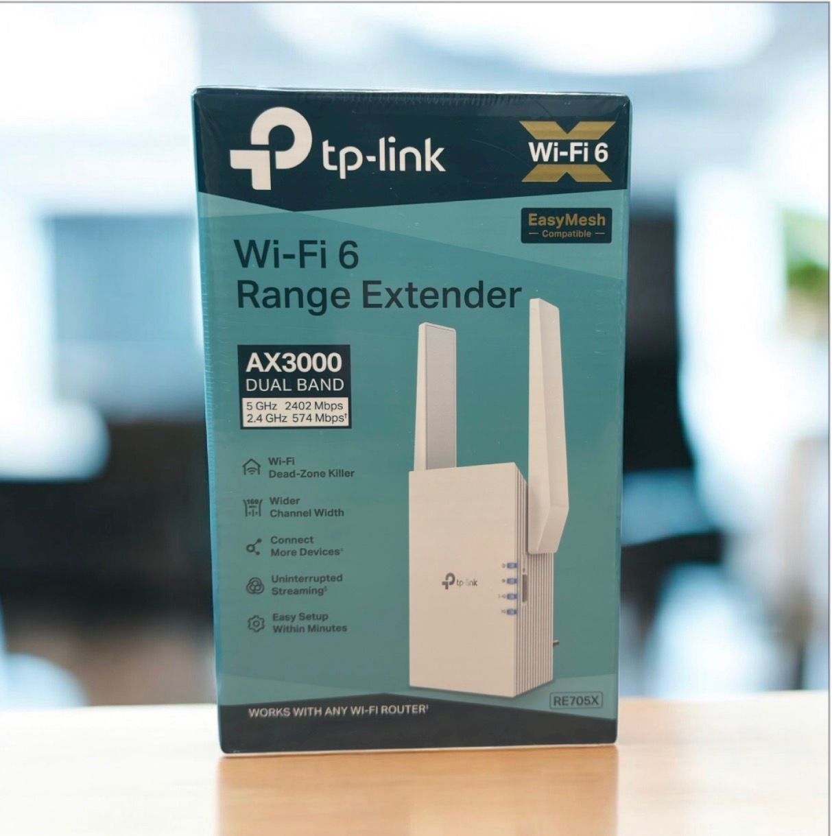 TP-Link RE705X AX3000 Wi-Fi 6 Range Extender (Neu und originalverpackt ...