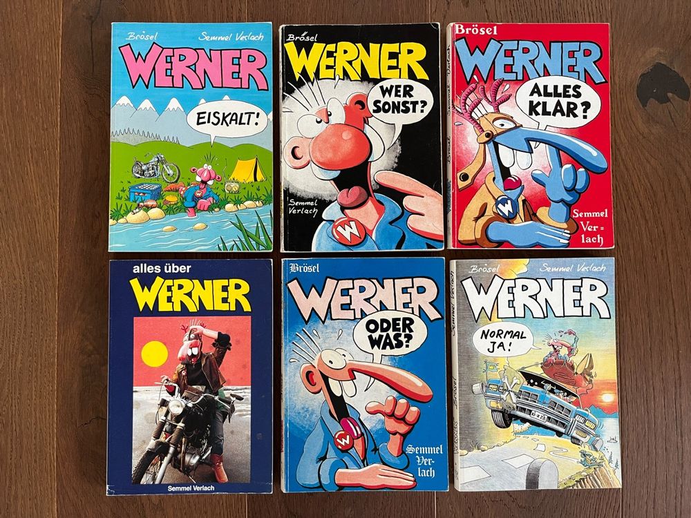 Werner Brösel - 6 Bücher (Gebraucht) in Volketswil für CHF 25 – mit ...