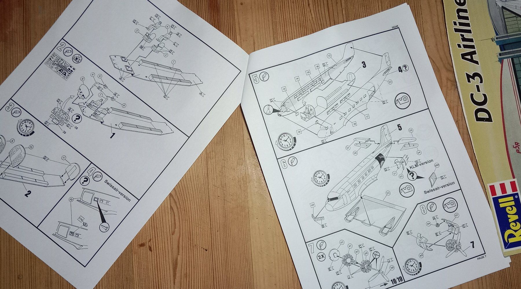 Revell DC-3 Airliner Pacific Southwest Échelle 1/90 (Neuf (Voir ...