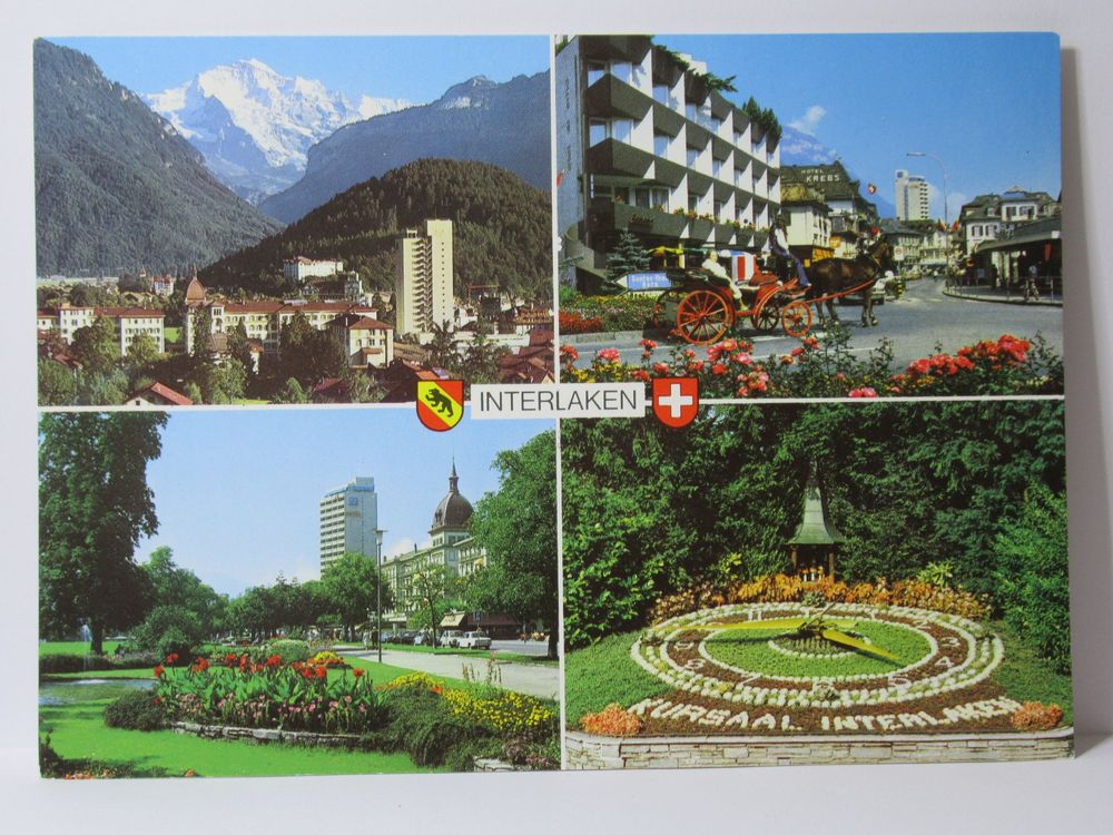 AK Interlaken Bahnhofstrasse | Kaufen auf Ricardo