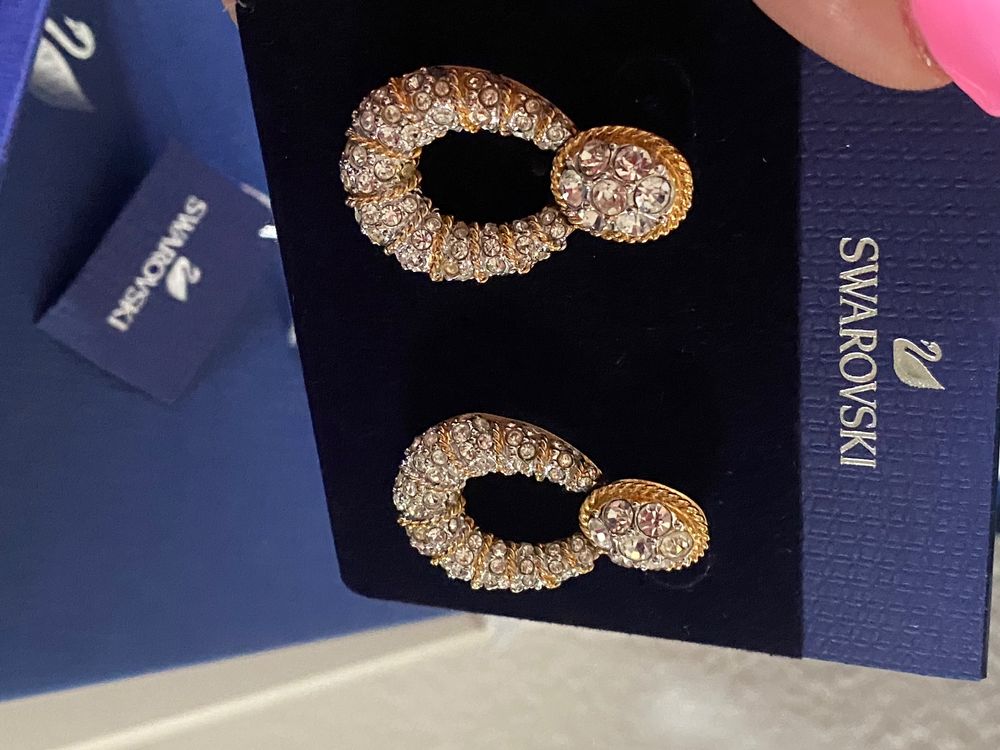 Swarovski Ohrring, Vintage,18k vergoldet Neu original verpac (Neu und originalverpackt) in ...