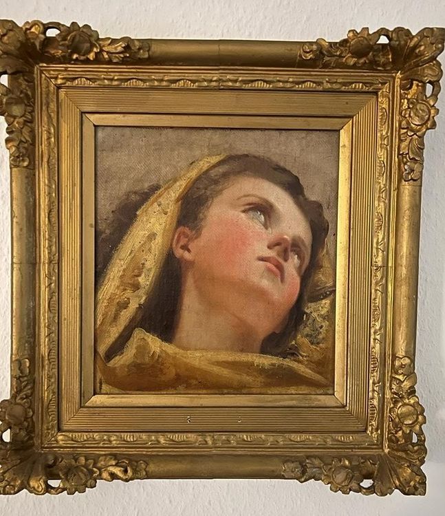 Julius Singer (attribué à, XIX - XX S.), Portrait de femme (D'occasion ...