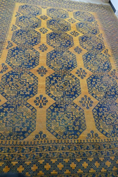 Grosser Teppich ocker-orange | Kaufen auf Ricardo