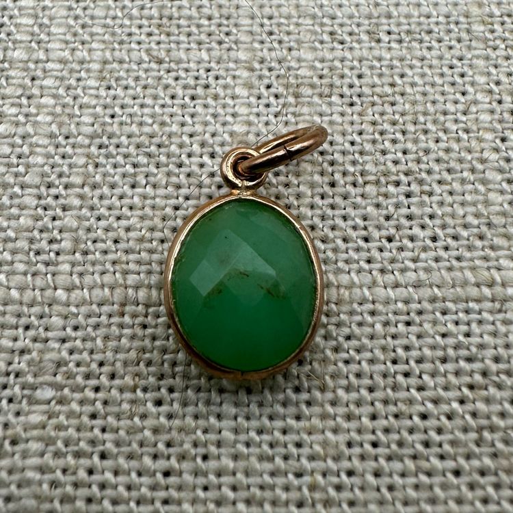 Chrysopras Anhänger Silber 925 (Neu (gemäss Beschreibung)) in für CHF 19 – mit Lieferung auf ...