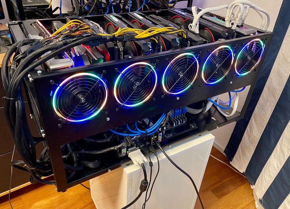 8x RX 5700 XT Mining Rig | Kaufen auf Ricardo