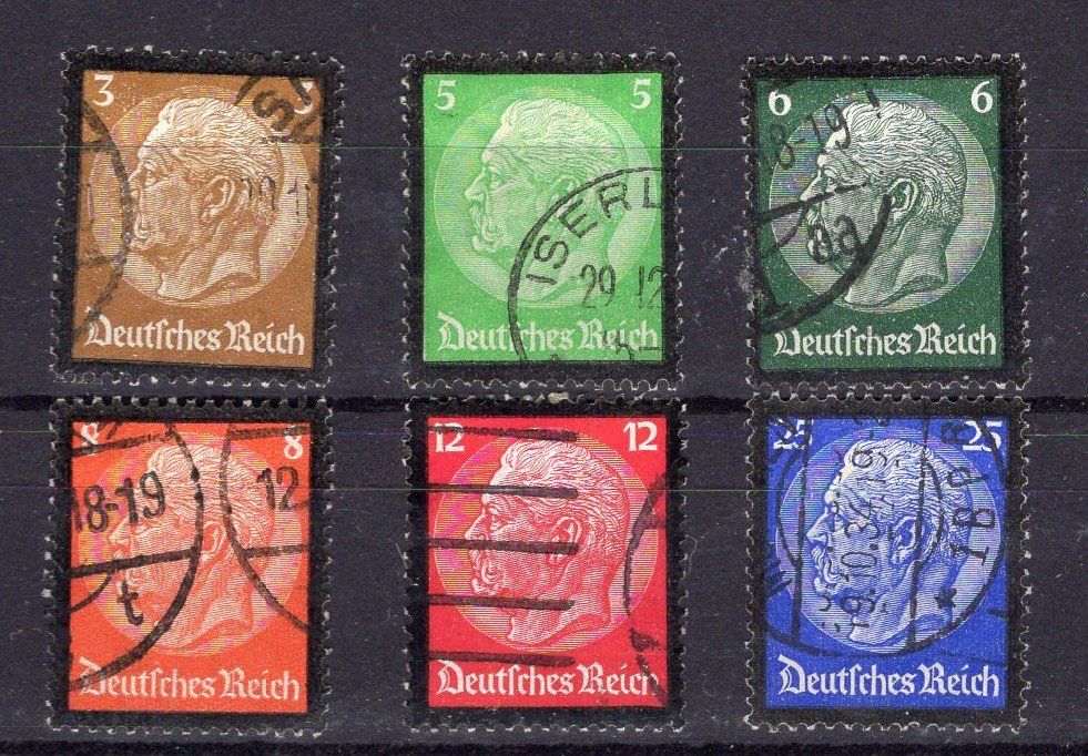 R5279 / Allemagne Reich Mort d'Hindenburg 1934 (D'occasion) à Ste-Croix ...