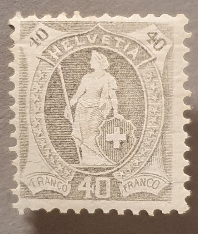 Stehende Helvetia 97A* Kat. 40.- | Kaufen auf Ricardo