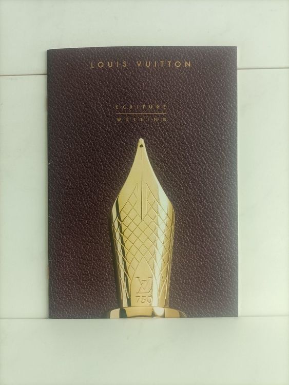 Catalogue Brochure LVMH Louis Vuitton Ecriture/Writing 1997 | Kaufen ...