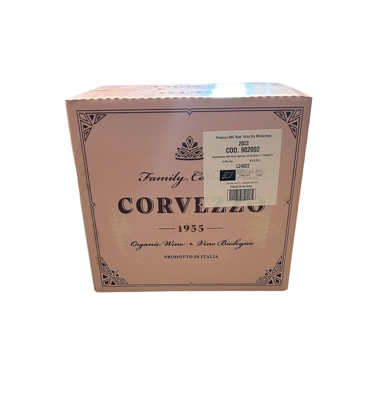 Prosecco Rosé 6Fl à 0.75l, DOC EXTRA DRY, Corvezzo, Italien (Neu und ...
