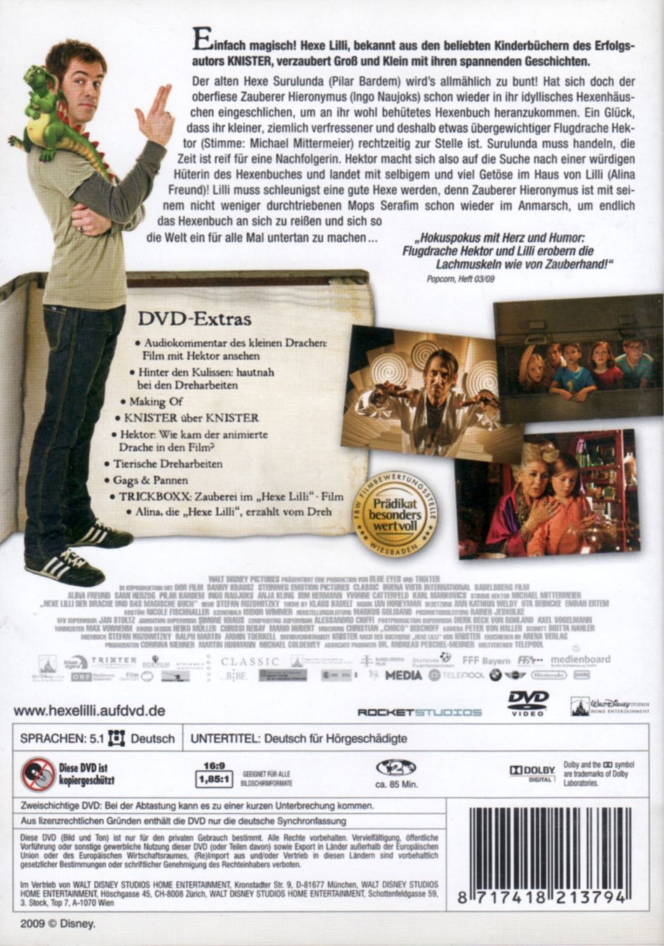 DVD: Hexe Lilli (mit: Alina Freund, Sami Herzog) (Gebraucht) in Tägerig für CHF 3 – mit ...