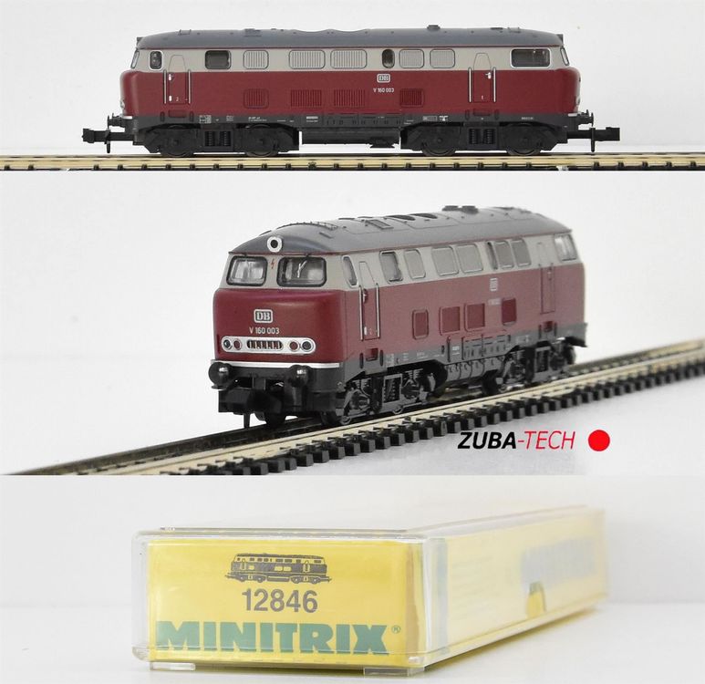 Minitrix 12846 Diesellok V160 DB Spur N (Gebraucht) in St. Gallen für ...