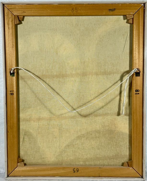 Grosses Pop Art Abstrakte Gemälde Unleserlich Signiert | Kaufen auf Ricardo