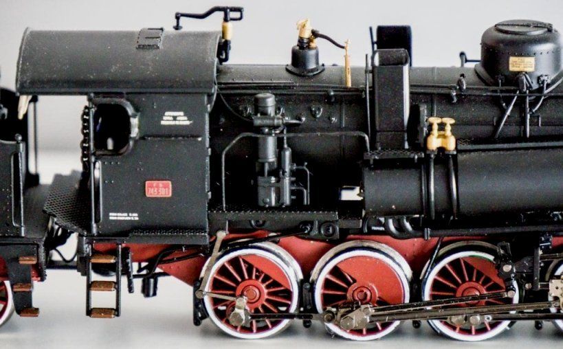 Rivarossi H0 HR 2078: Lok FS Gr.743, "Franco Crosti" 1:87 (Neu und ...