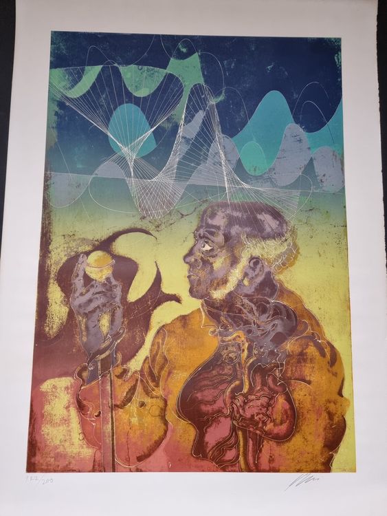 HANS ERNI LITHOGRAPHIE SIGNIERT NUMMERIERT | Kaufen auf Ricardo