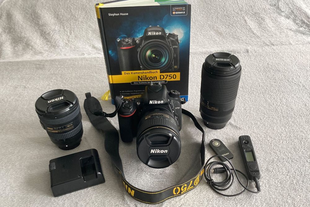 NIKON D750 mit 3 NIKKOR Objektiven (Gebraucht) in Rümlang für CHF 990 ...