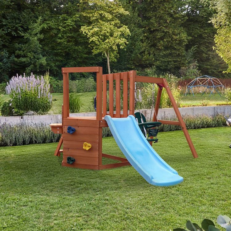 Spielturm RONI mit Schaukel - 199x116cm (Neu und originalverpackt) in ...