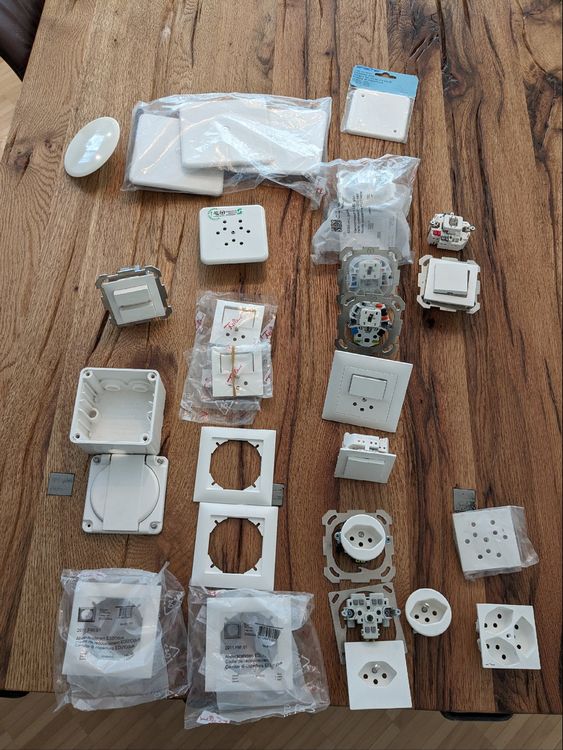 Elektromaterial, Schalter, Steckdosen | Kaufen auf Ricardo