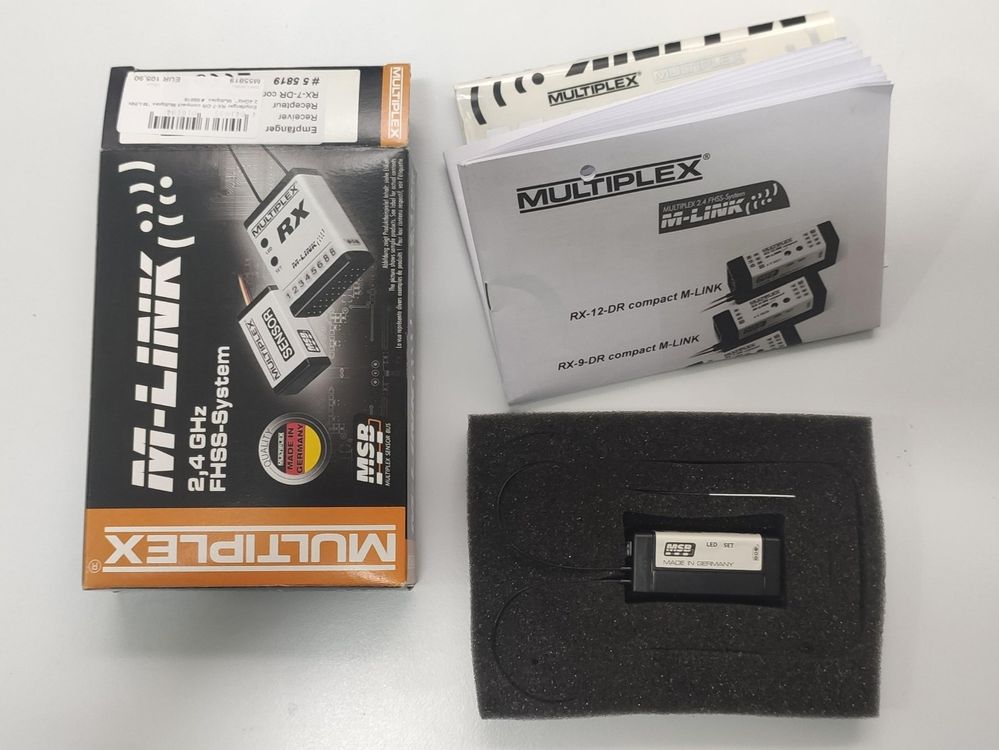 Multiplex Empfänger RX-7-DR compact M-LINK 2,4 GHz (#5 5819) (Neu und ...