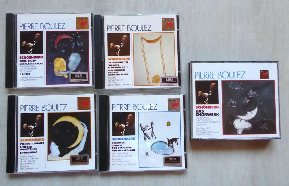 5 CDs: Arnold Schönberg (Pierre Boulez) (Gebraucht) in Möriken AG für ...