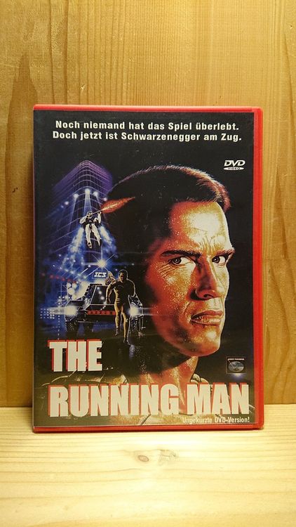 THE RUNNING MAN DVD ungekürzt mit Arnold Schwarzenegger (Gebraucht) in ...